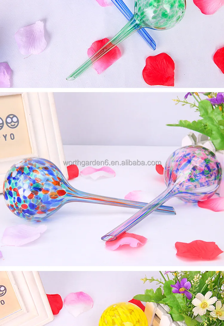 Decorative Glass Watering Bulbs - Automatic Drip Irrigation