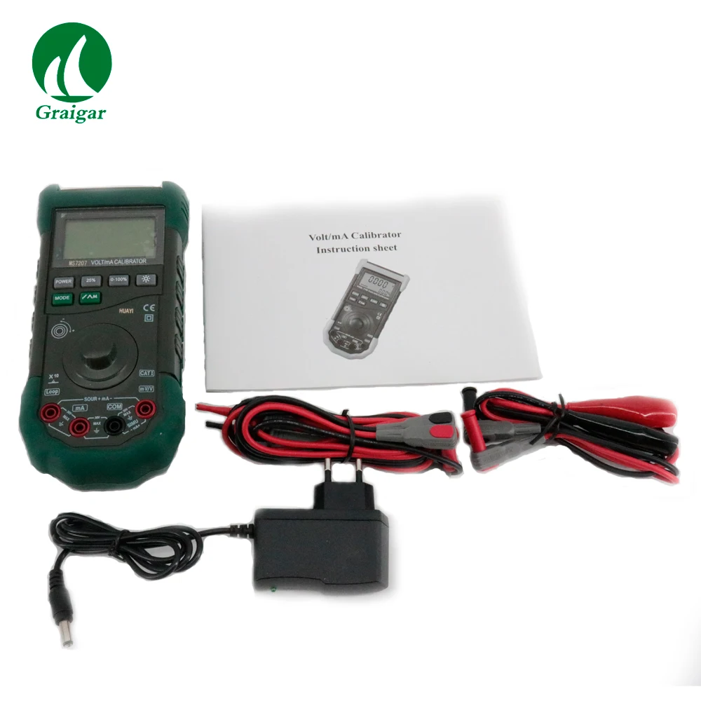 High Accuracy MS7207 Digital Loop Calibrator Process Calibrator 0.025% ...