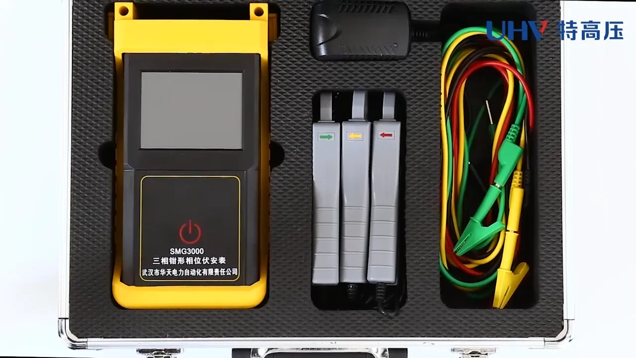 Smg3000 Portable Digital 3 Phase Power Tester With The Power Quality ...