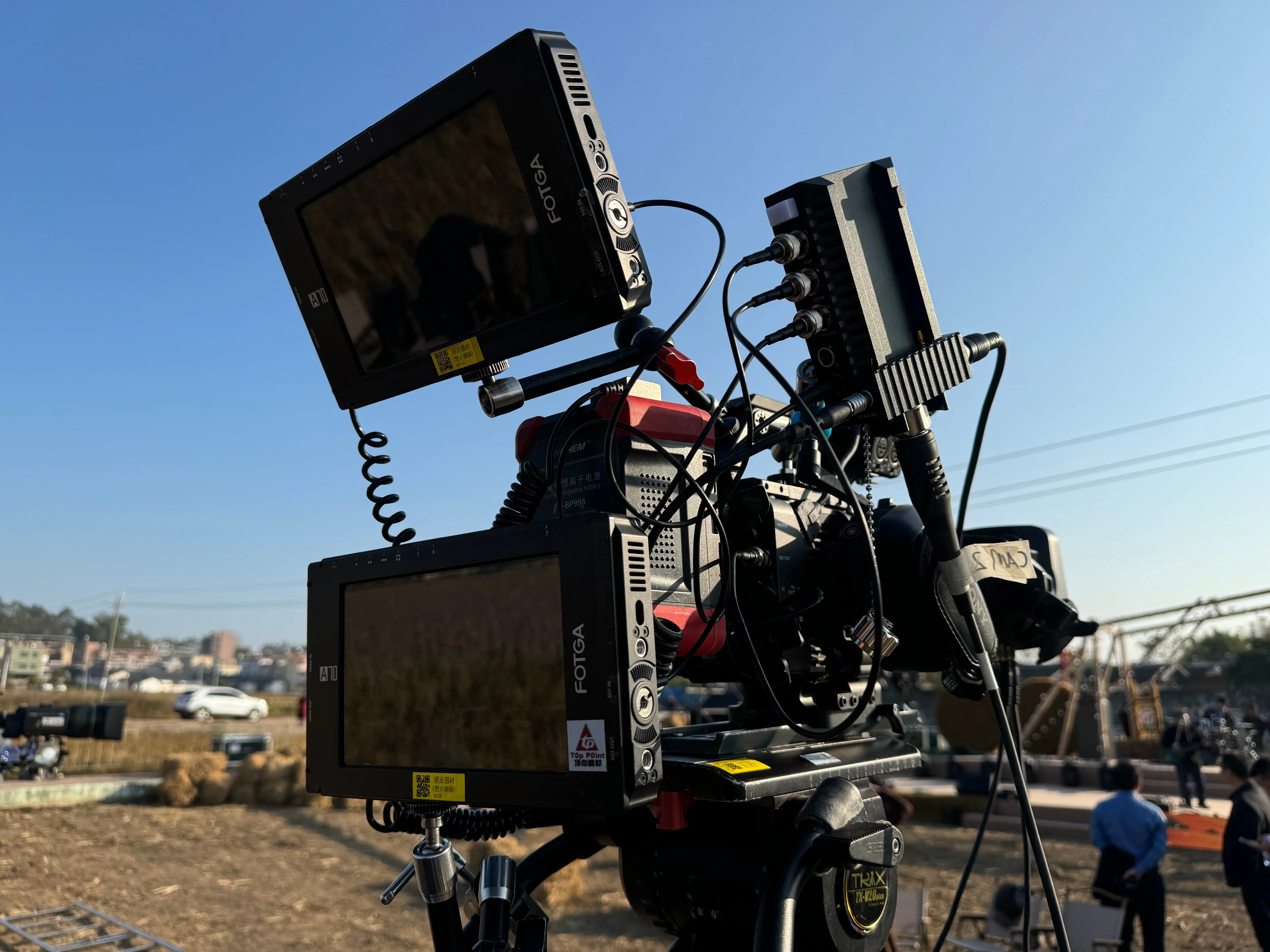 12G-SDI Camera Fiber Optic System for EFP/ENG/ESP cameras with Tally ...