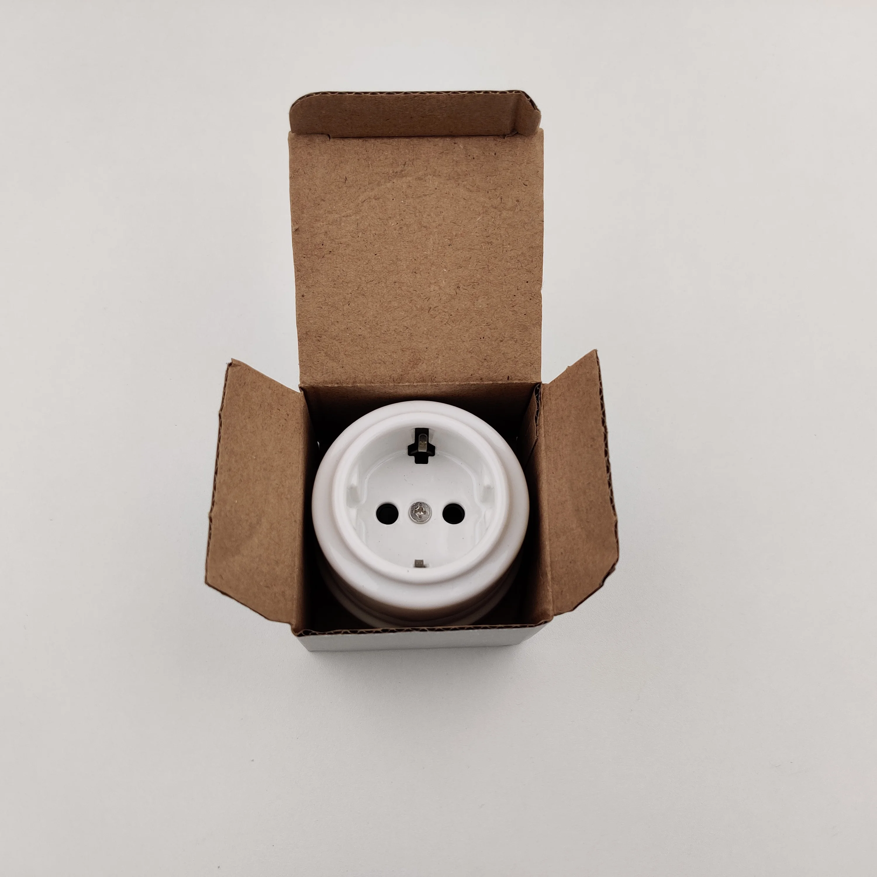 Vintage Porcelain Wall Switch Flush Mouted Ceramic Rotary Light Switch ...