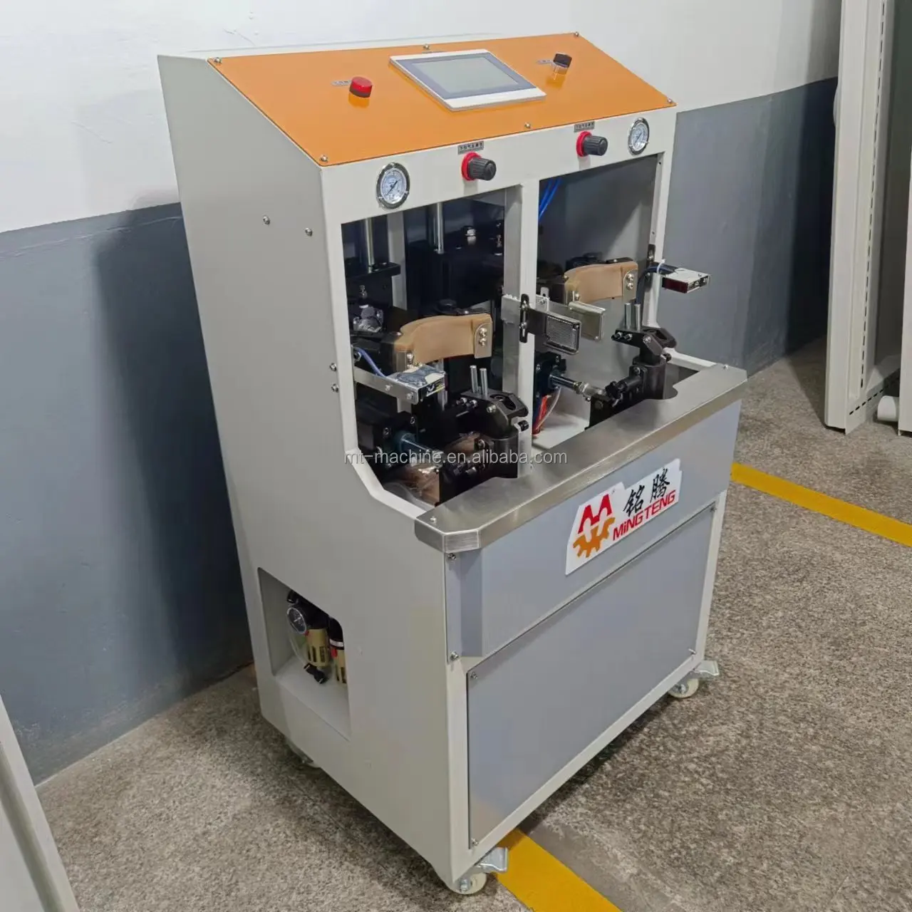 Shoe Last Pulling Machine - Double Station Efficiency