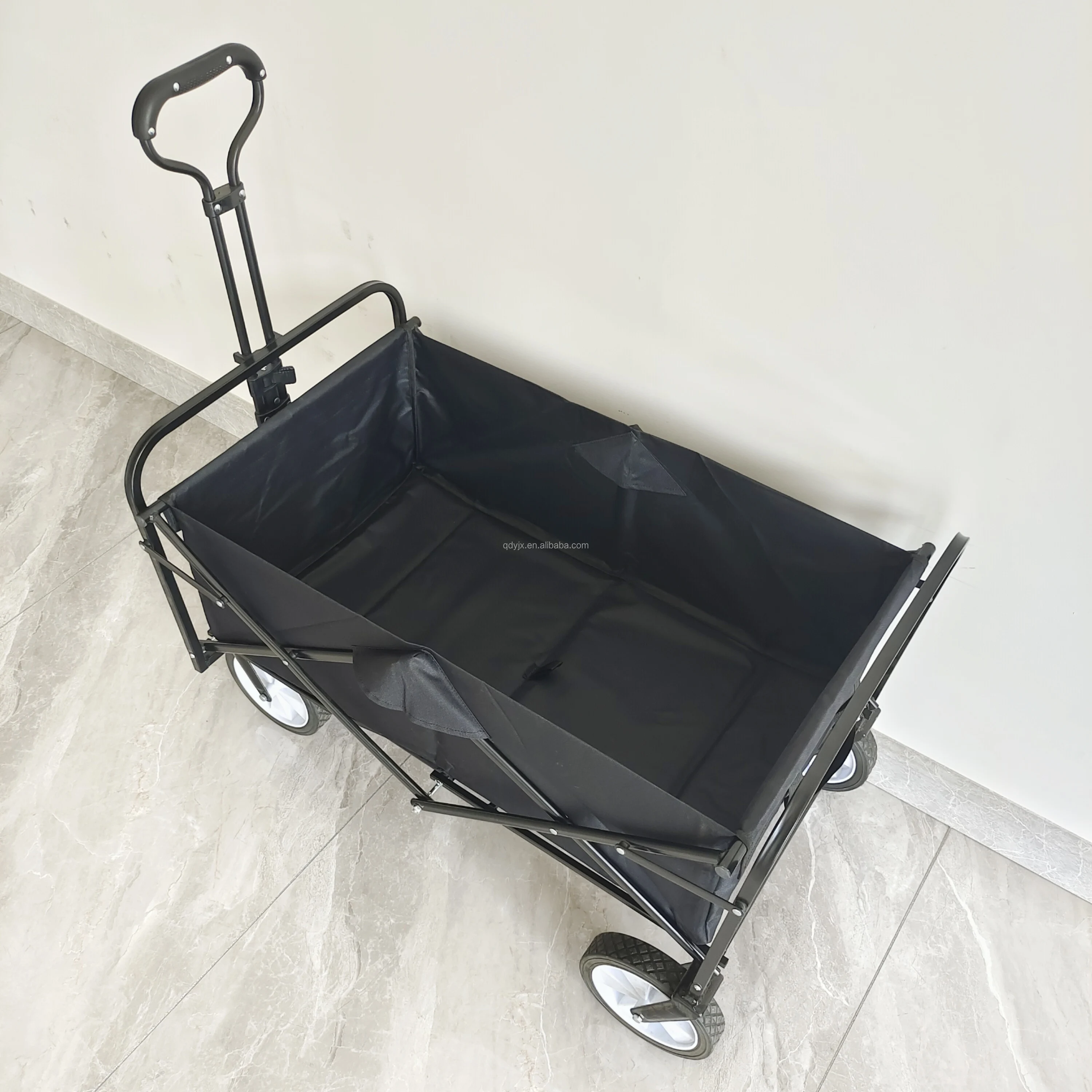 Heavy Duty Trolley Conveyor Collapsible Shopping Cart Folding Hand ...