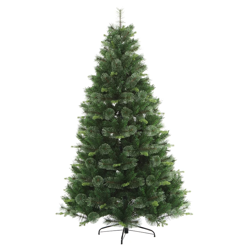 Big PE Mix PVC Christmas Tree with LED Light Customizable Size for Mall ...