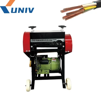 Automatic Scrapcooper Wire Stripping Machine 70mm Mini Wire Peeler Wire ...