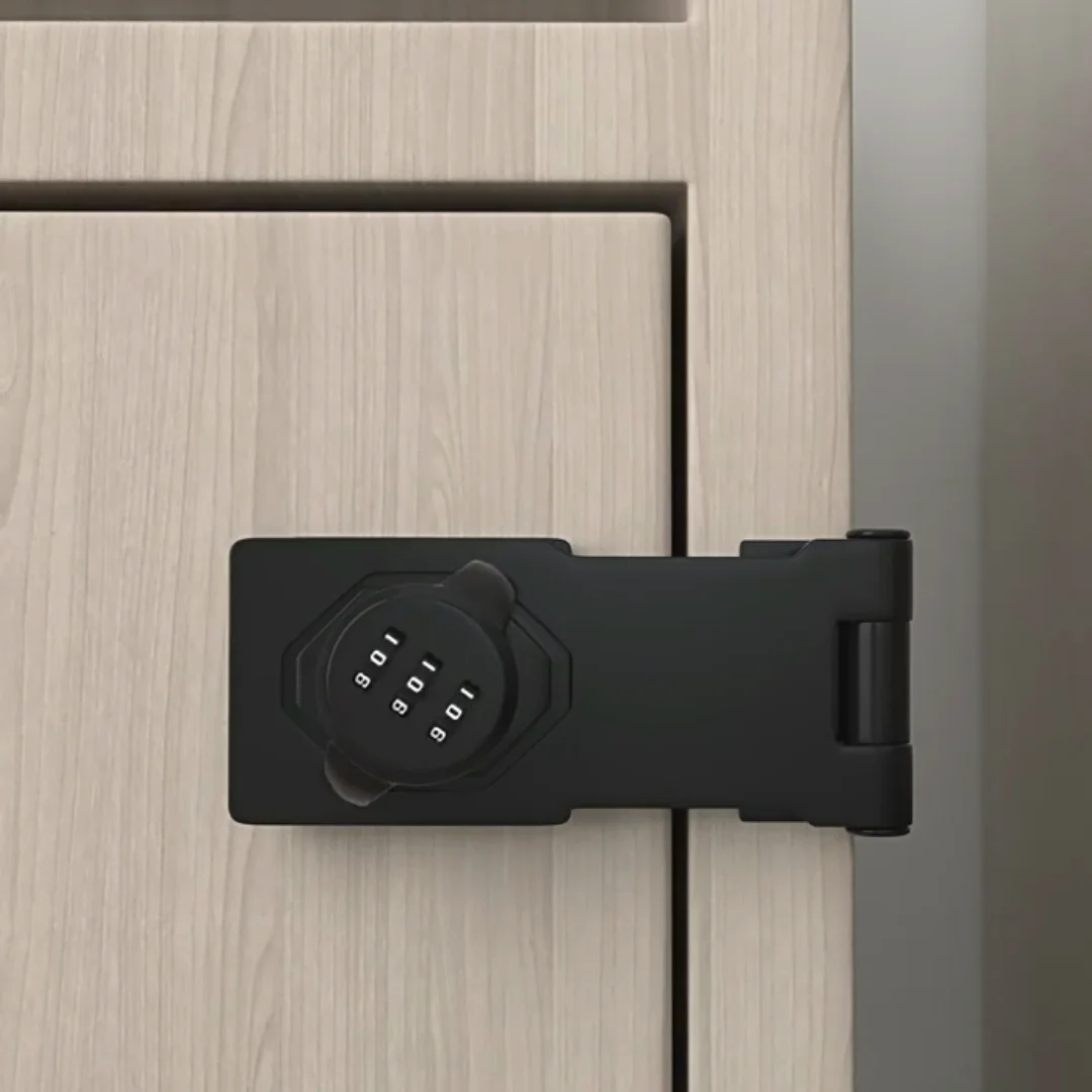 Mechanical Password Rotary Hasp Locks Door Latch Lock For Small Doors ...