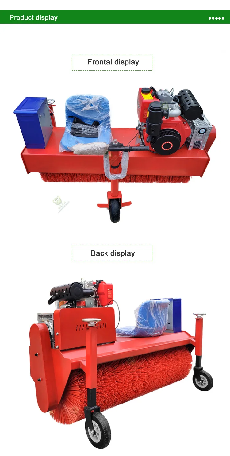 Artificial Grass Small Brushing Machine for Football Court