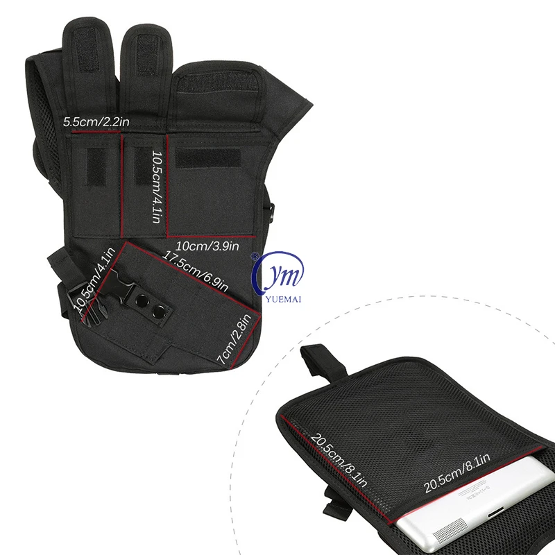Tactical Nylon Gun Armpit Hidden Underarm Holster Safety Storage ...