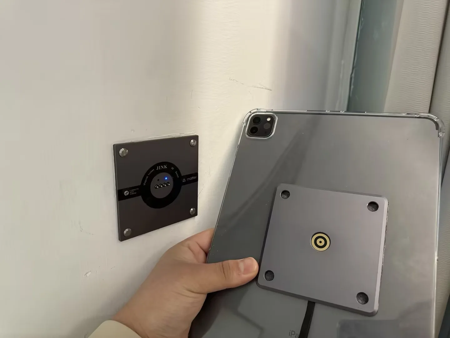 Matter Jink 8e Smart Home Wall Switch Matter Thread Magnetic Wall ...