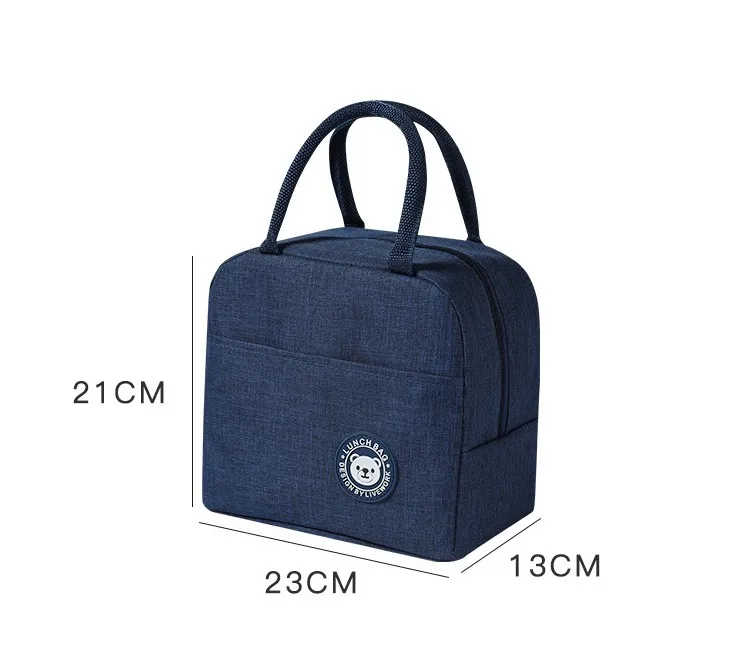 Custom Picnic Bag - Insulated Lunch Box Tote Cooler