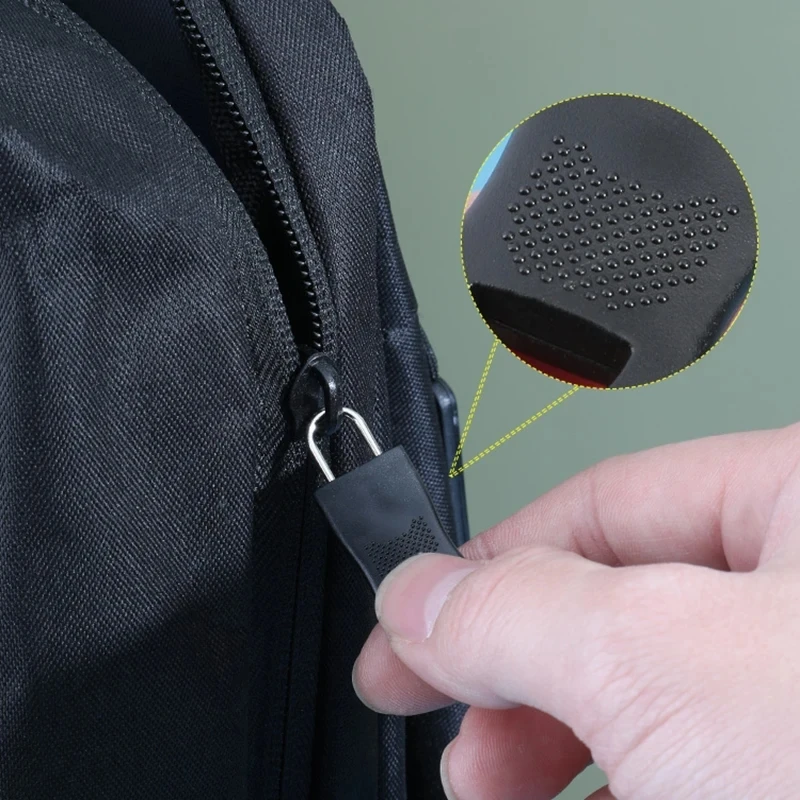 Replacement Zipper Pull Puller End Fit Rope Tag Clothing Zip Fixer ...