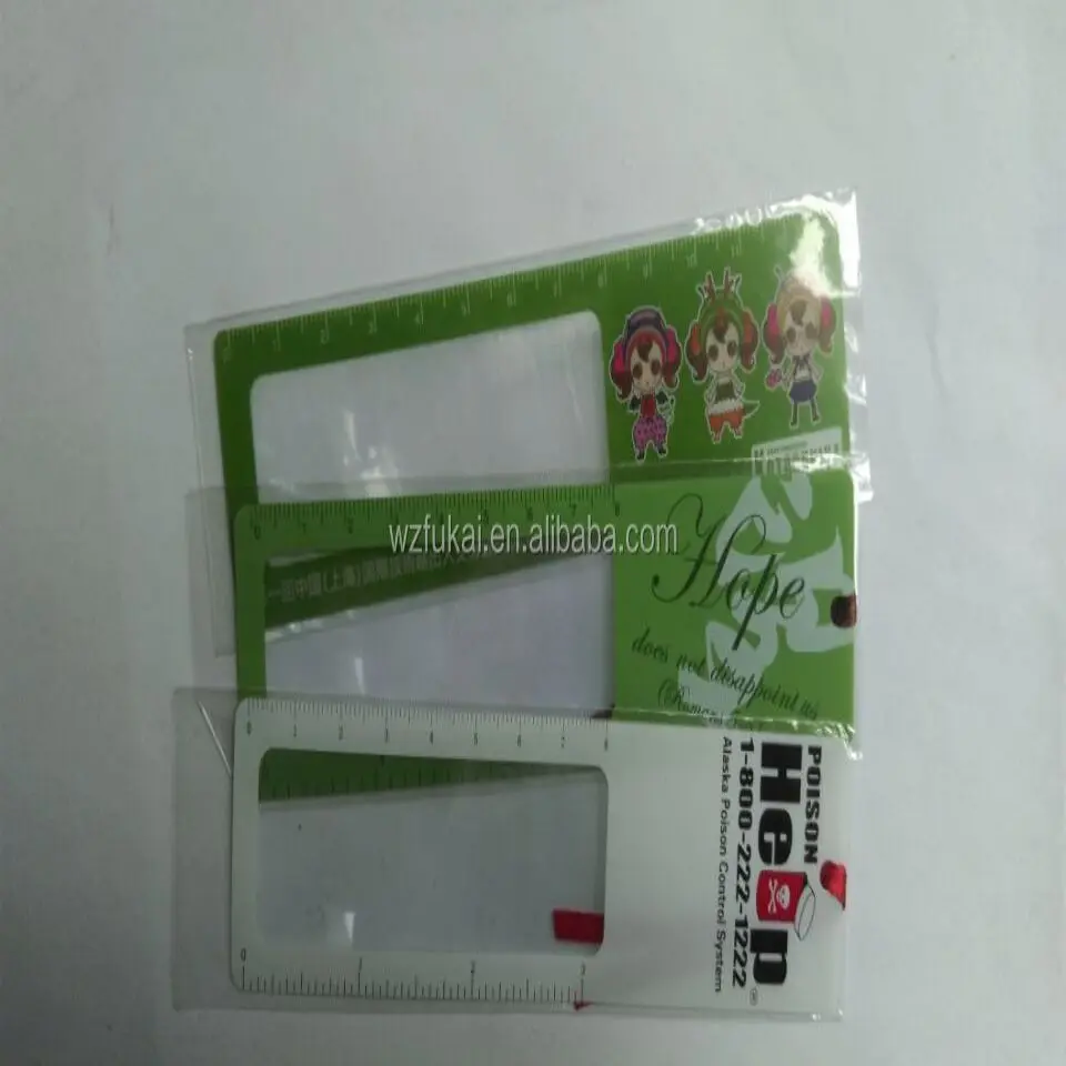 Pvc Magnifying Glass Bookmark Magnifying Glass Ruler Magnifying Glass ...