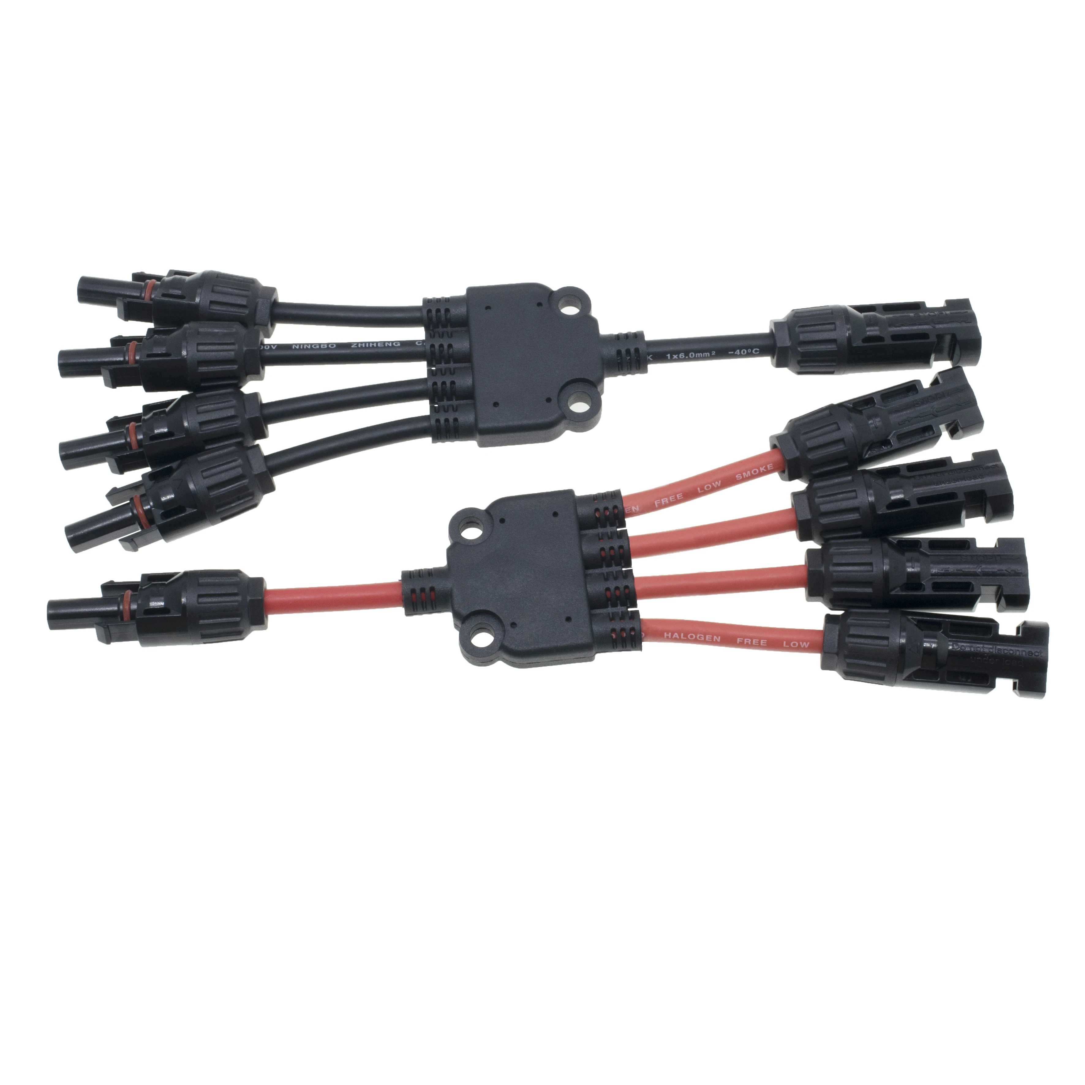 IP68 Photovoltaic Solar Connector Y Splitter Extension 30cm Y5 Branch ...