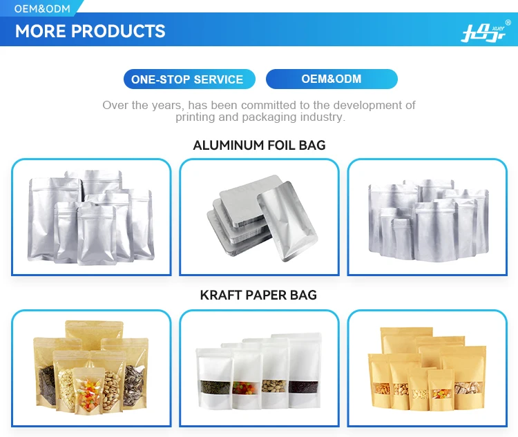 Custom Printed Food Packaging Laser Translucent Double Zipper Stand up ...