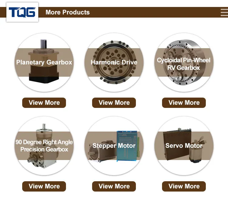 TQG High Rigidity Zero Backlash Gearbox for Robot Arm Joint