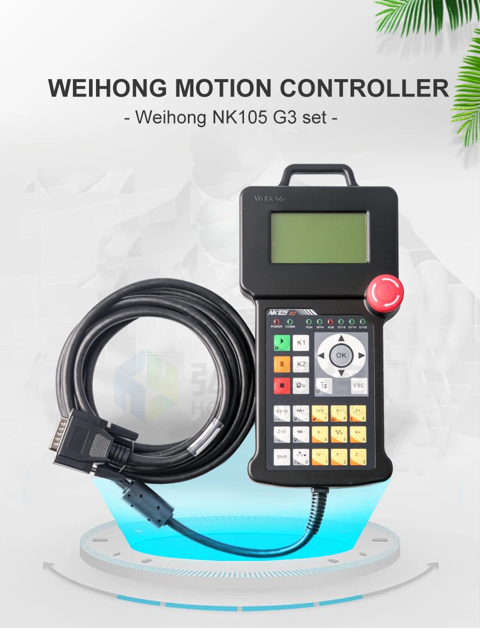 3-Axis DSP Controller NK105 Cutting Machine Controller NC Studio Motion ...