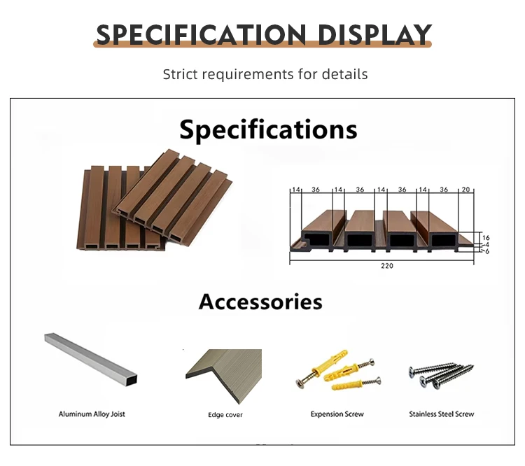 LANDING Wall Cladding Wpc Exterior Outdoor Composite External Wpc Wall ...