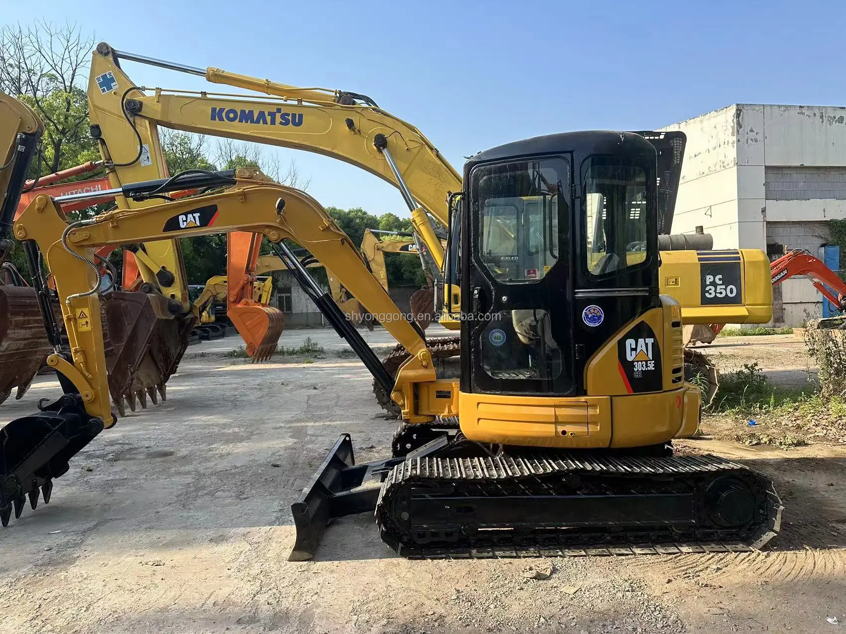 Used CAT 303.5E Excavators - Reliable Mini Diggers for Sale