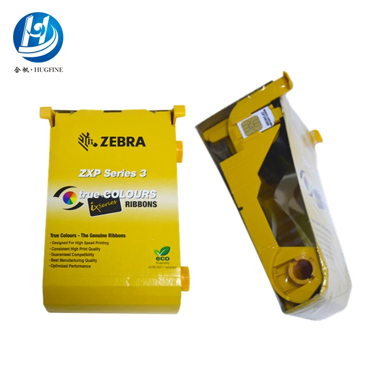 Genuine Zebra Zxp Series 3c True Color Ribbon 800033-340pk - Buy Zebra ...