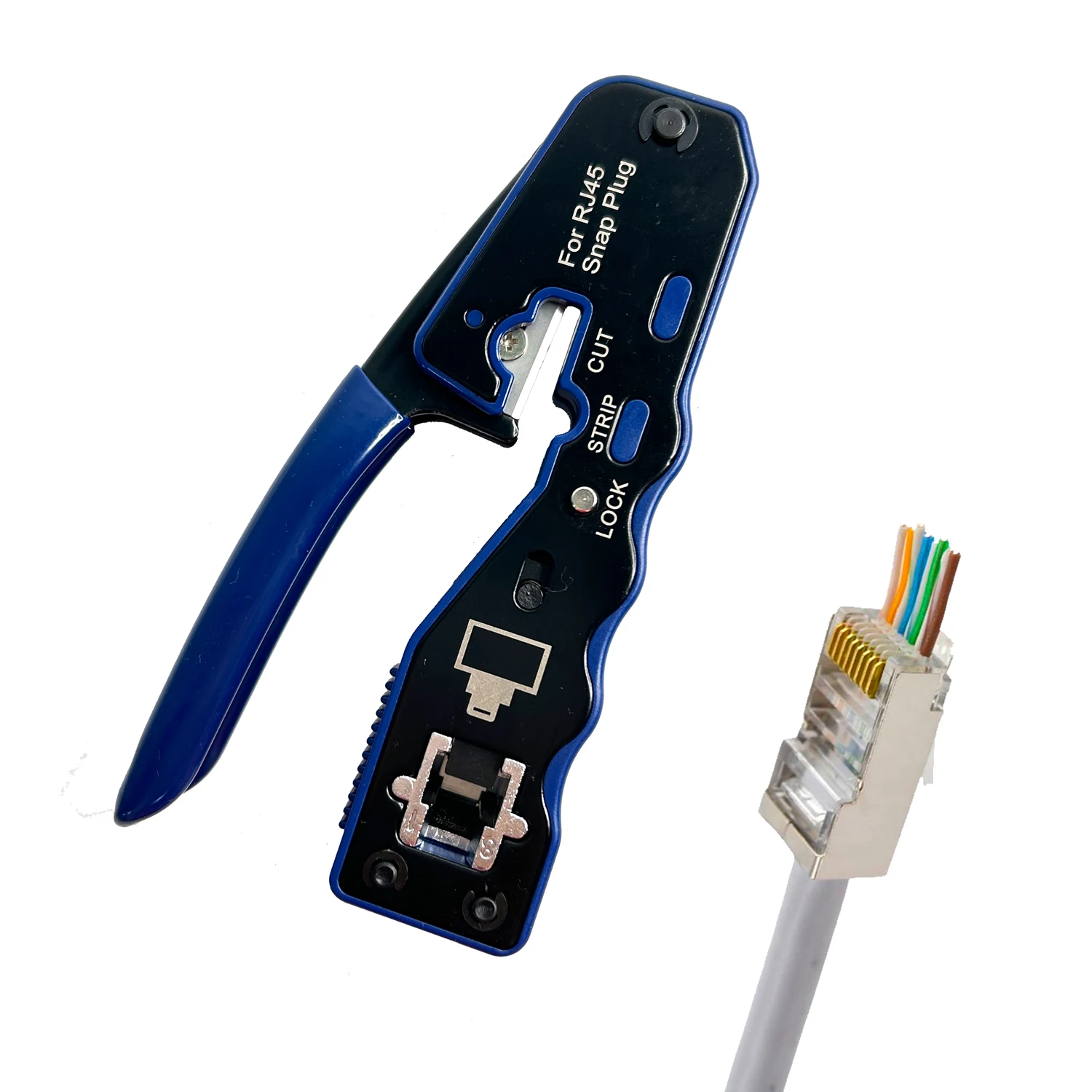 Networking tools RJ45 EZ cat5e cat6 cat7 Plier Ethernet Cut Pass ...