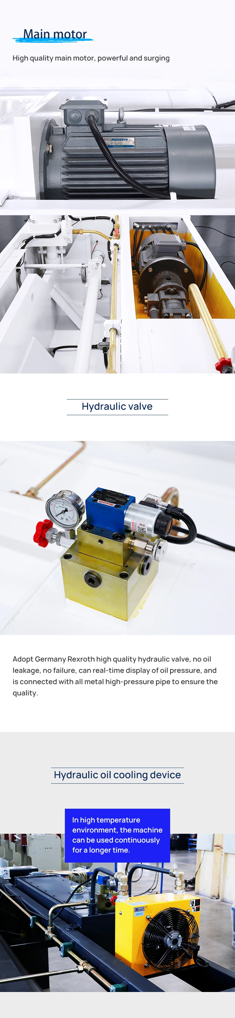 Adh Sheet Metal Shearing Machine Q11k-8*4000 With E200s Controller ...