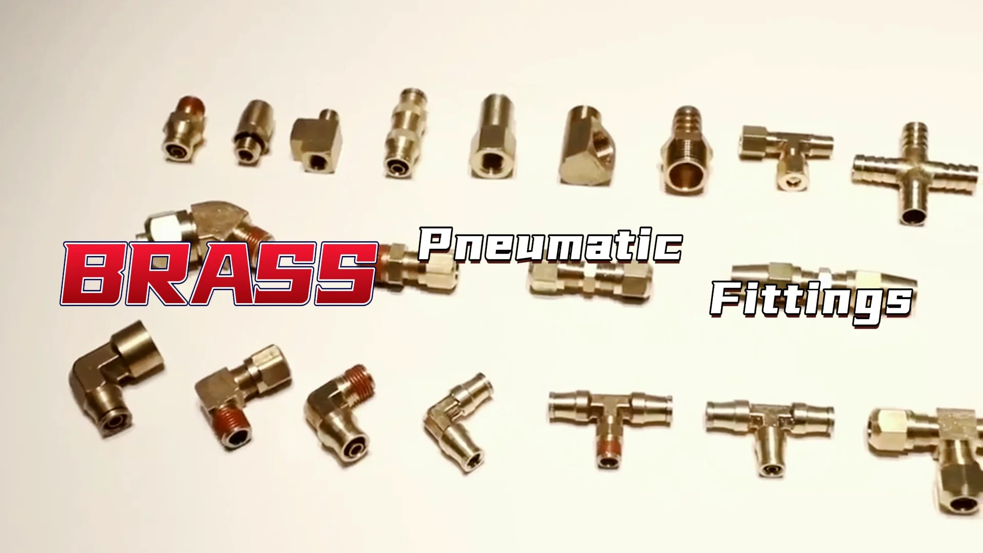 Pneumatic Part Pipe Fittings Air Fittings Copper Brass Fittings Use For ...