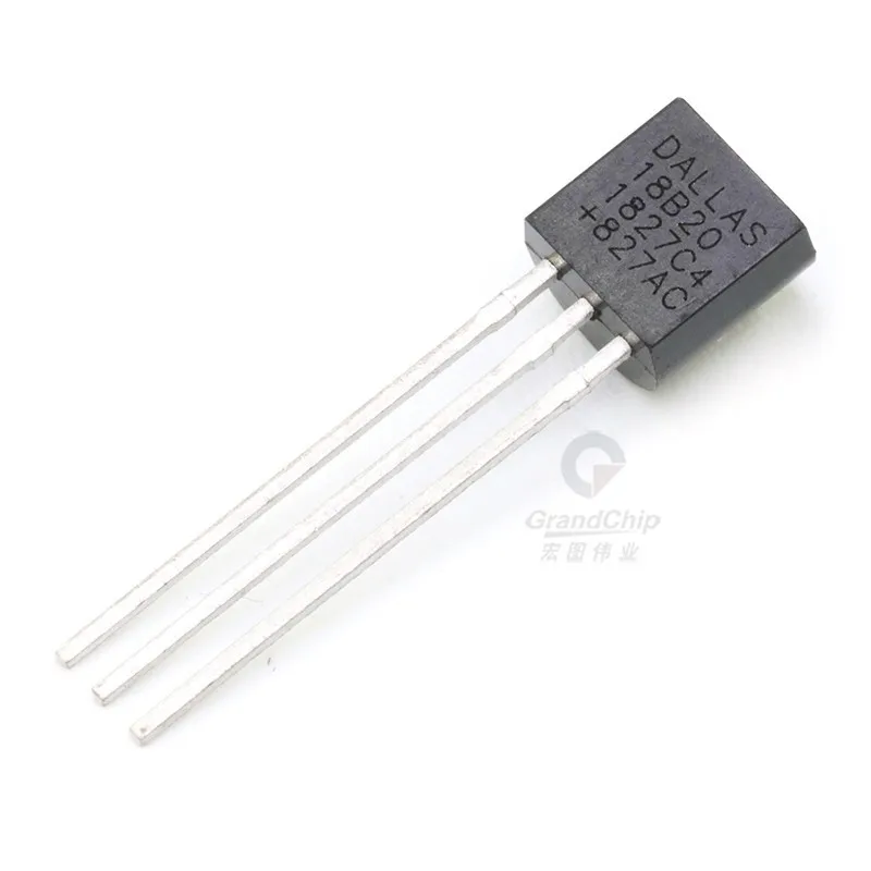 Ds18b20+ Digital Temperature Sensor Programmable 12-bit Control Chip To ...