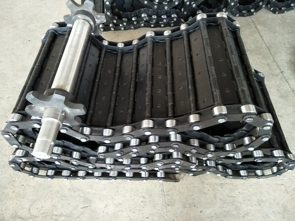 Steel Hinged Conveyor Belt Sprocket Steel Hinge Belt Customized ...