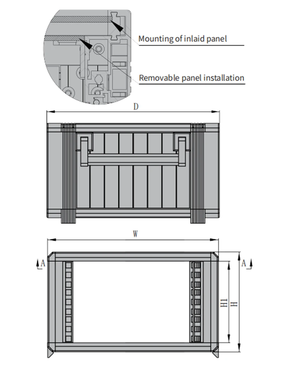 Rdekono High Performance Rittal Schroff Nvent Elma Chroma 19" 6u 3+3u ...