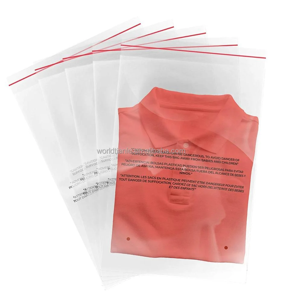 Custom Cellophane Polybag Packaging Clear Plastic Opp Suffocation ...