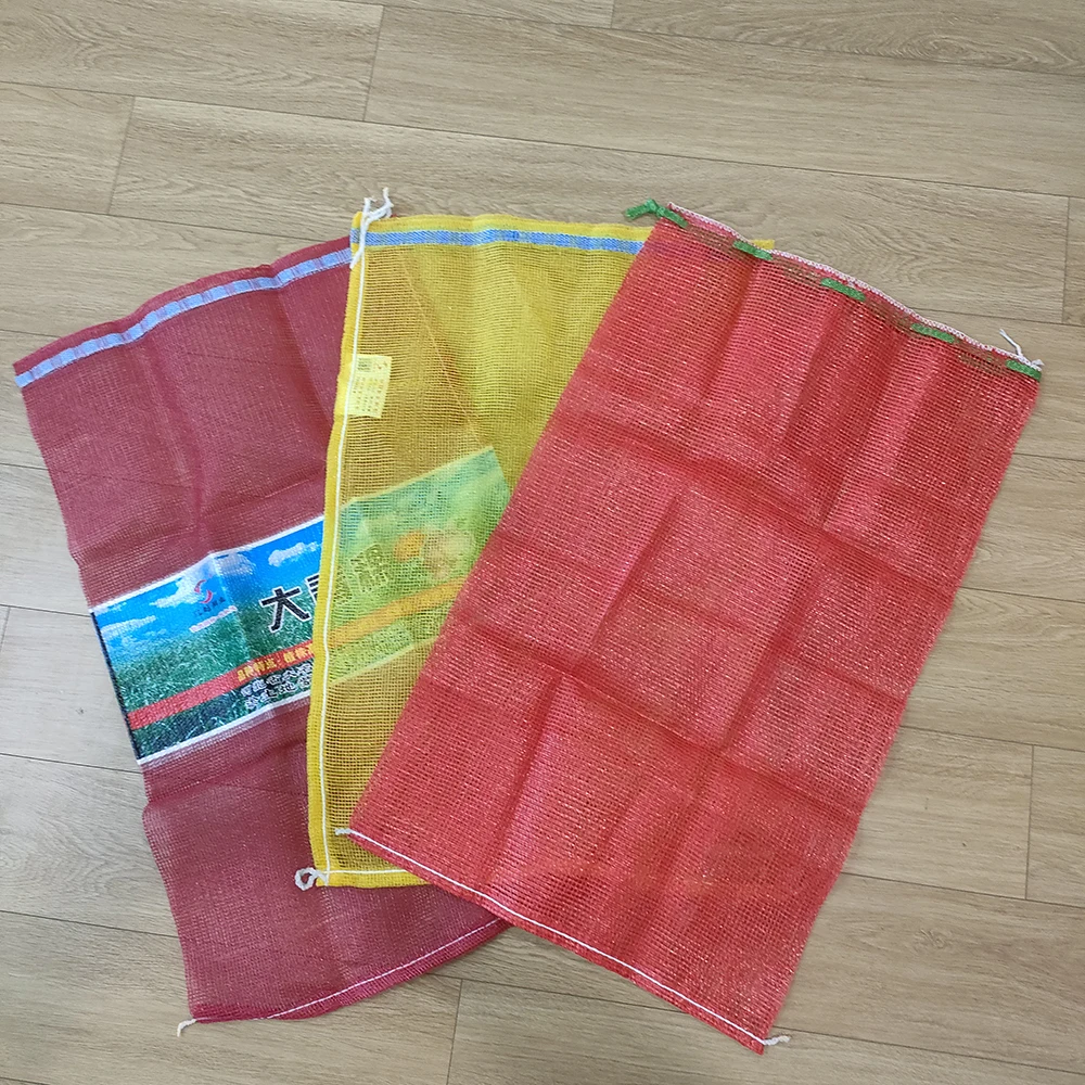 Onion pp Plastic Raschel Mesh Net Bag Potatoes Sack for Packing ...