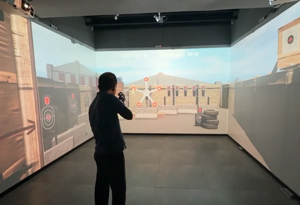 Immersive Interactive Projection Combat Game Infrared Interactive ...