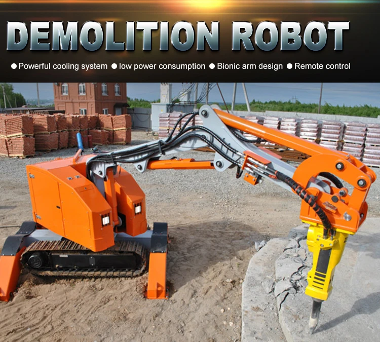 Construction Demolition Robot Concrete Demolition Robot Multifunctional ...