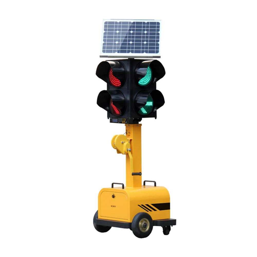 China mobile solar traffic light solar mobile traffic light mobile ...