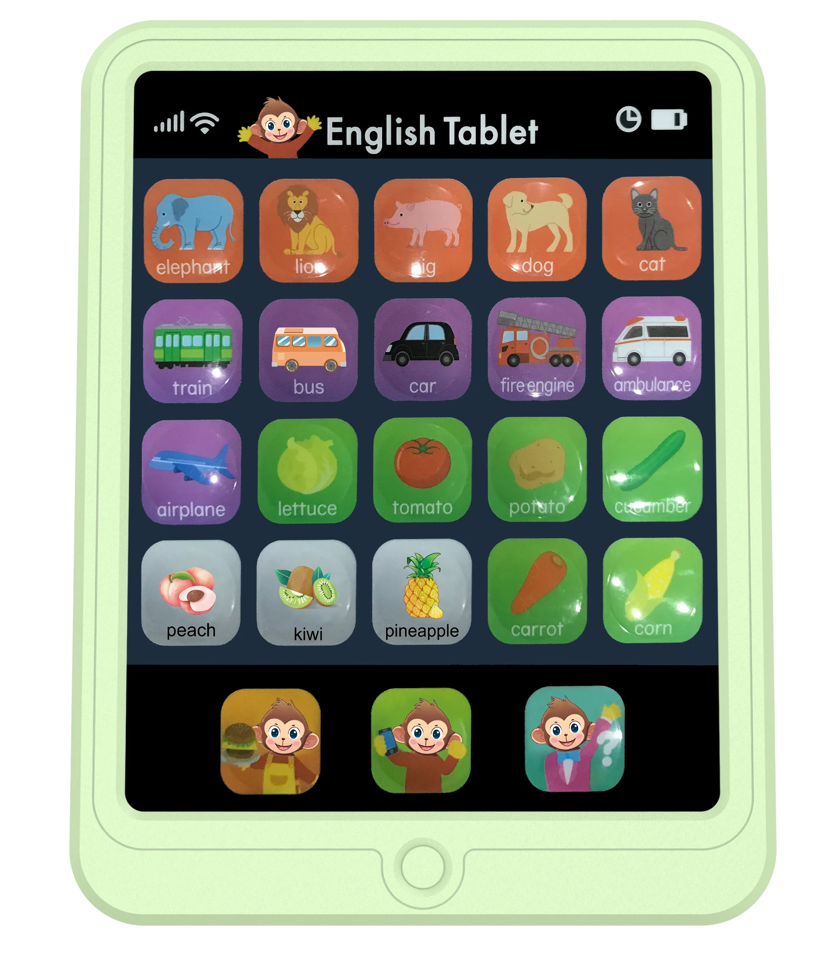 Kids Learning Tablet Educational Touch And Learn Digital Abc Learning ...