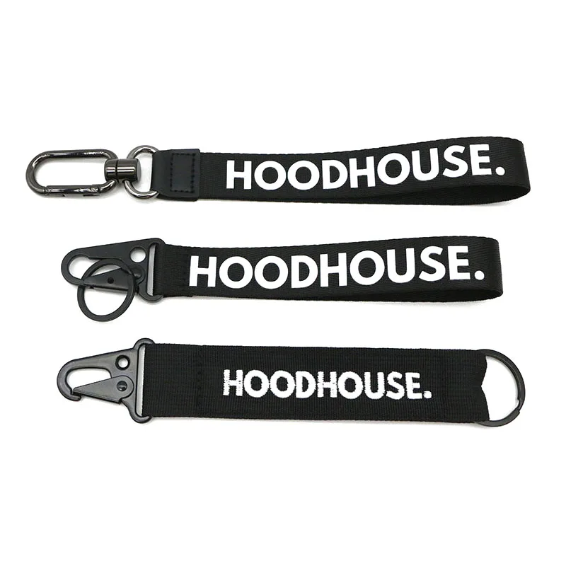 Bulk Quality 2D Embossed Logo Silicone PVC Rubber Fastening Keyring O ...