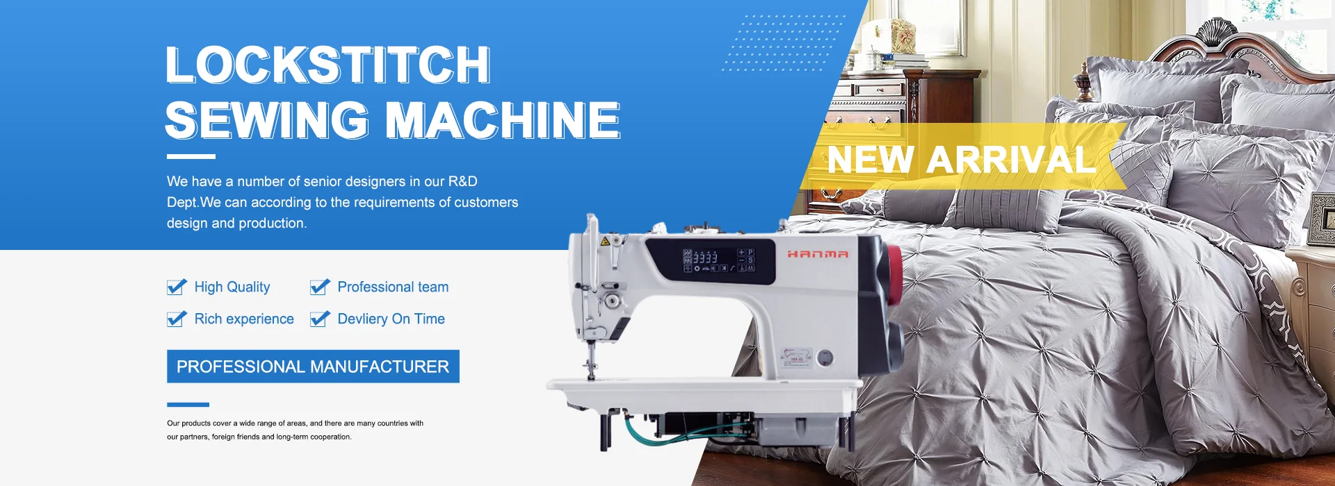 Yiwu Ocean Sewing Equipment Co., Ltd. - Sewing machine, Cutting machine