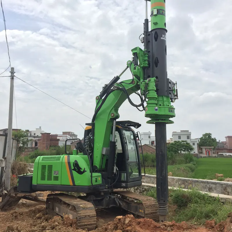 Mini Bore Pile Drilling Machine KR40A Rotary Pile Micro Piles Drilling ...