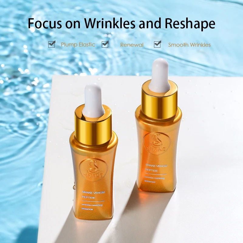 Cleansing and Shrinking Pore Essence Hexapeptide Anti-Wrinkle Snake ...