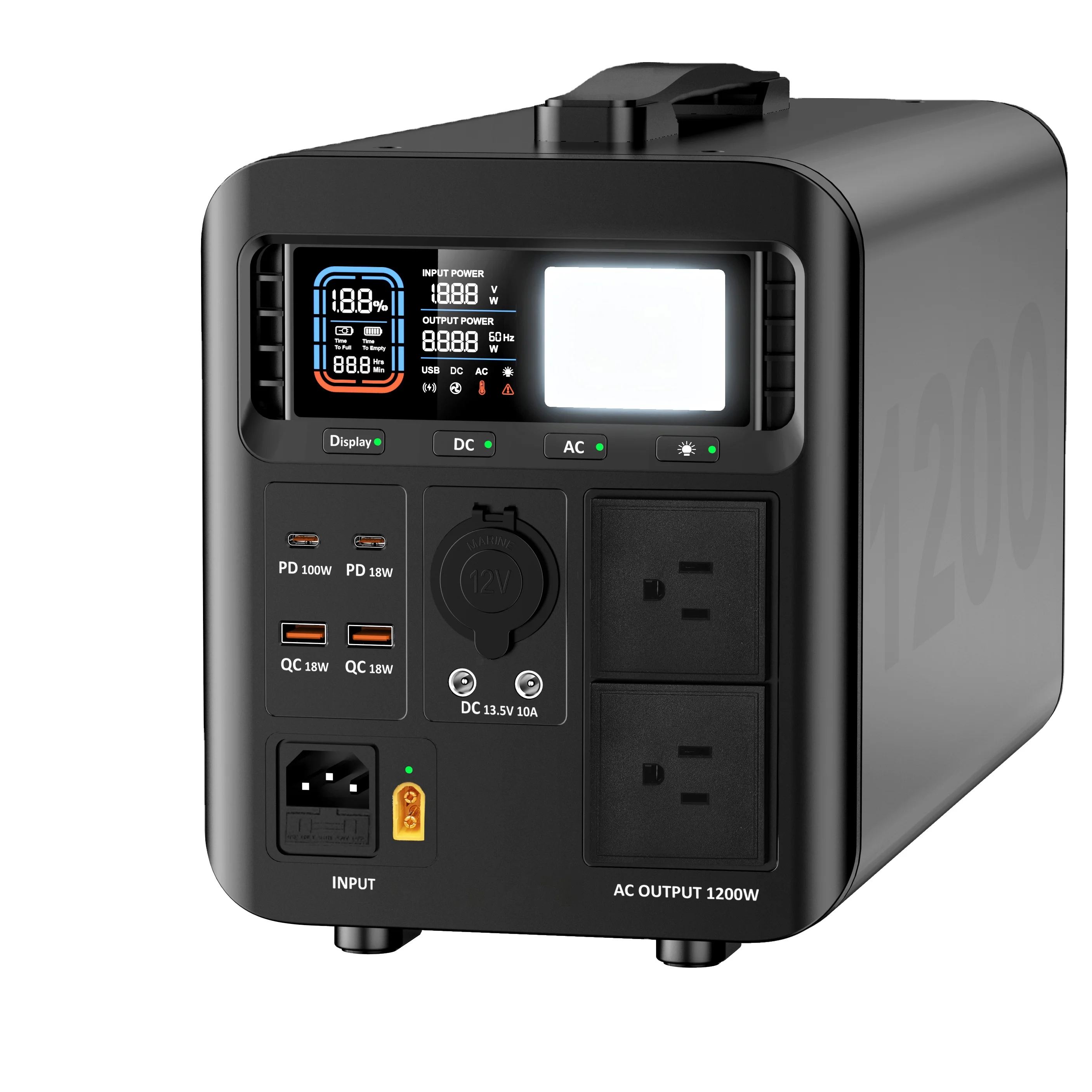 700w Lithium Energy Storage Outdoor Power Bank Station Back Up Portable ...