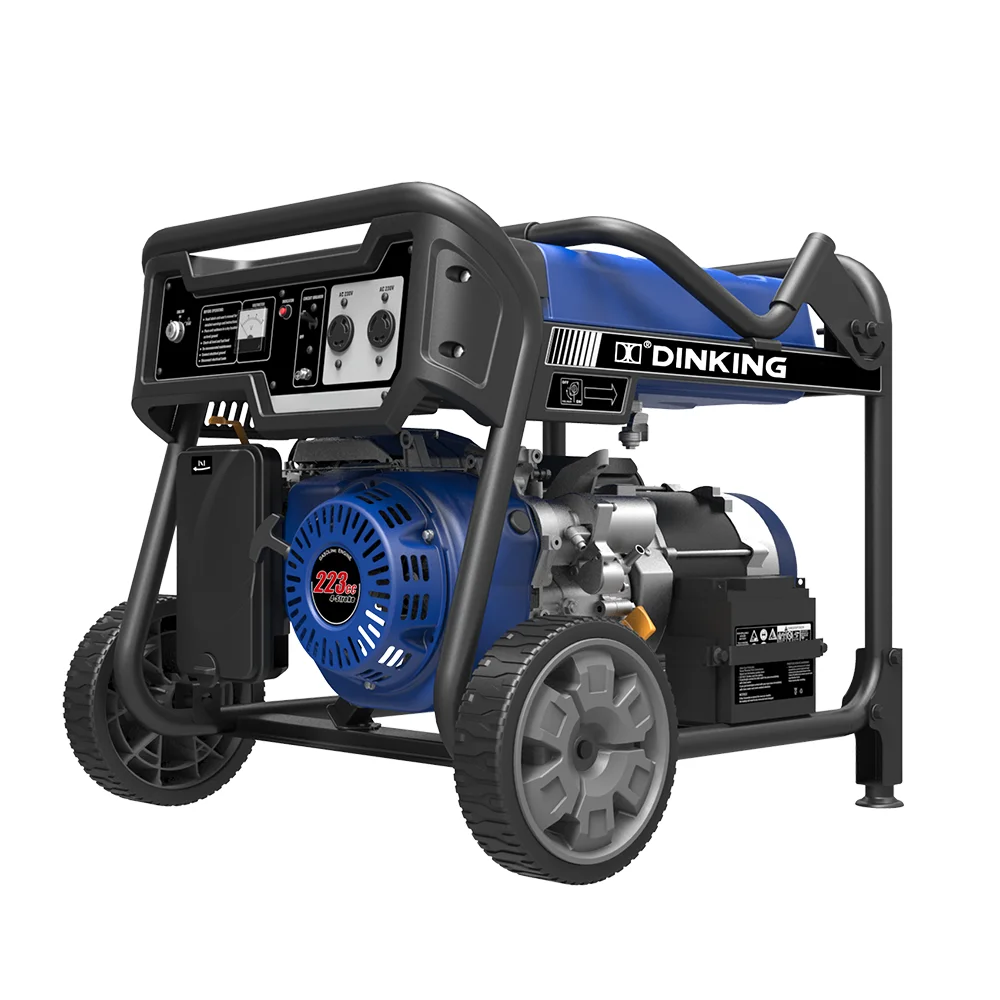 Dinking 3.3kw Electric Start Open Frame Generator Gasoline Engine Open ...