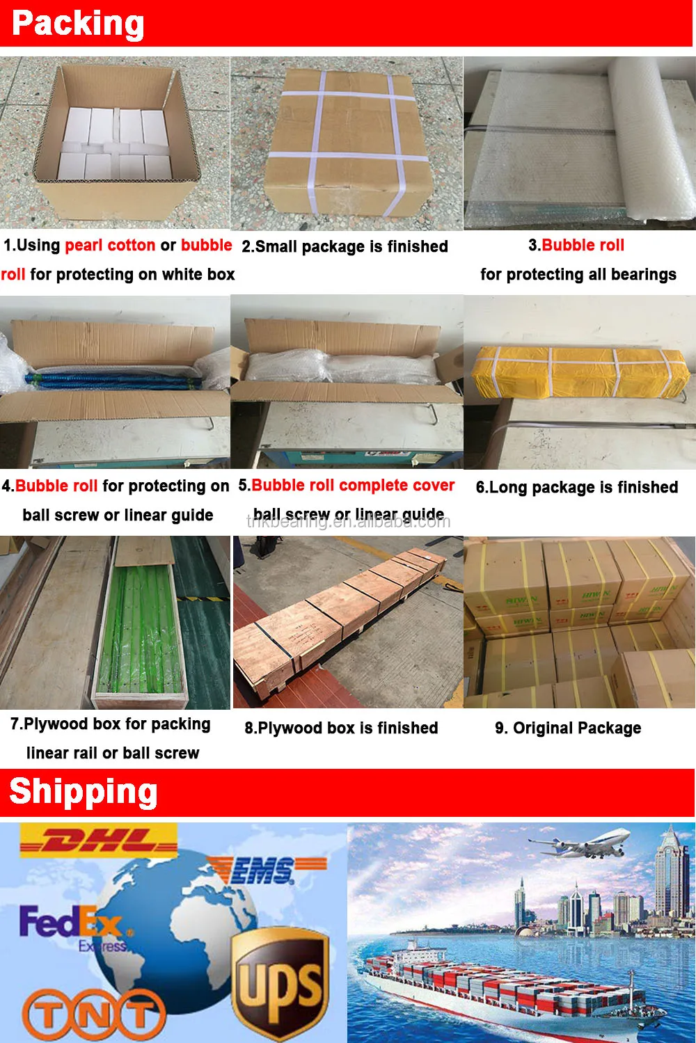 Taiwan Hiwin H20c Block Hgh20 Hgh20ca Hgr20r 2500mm Linear Guide Rail ...