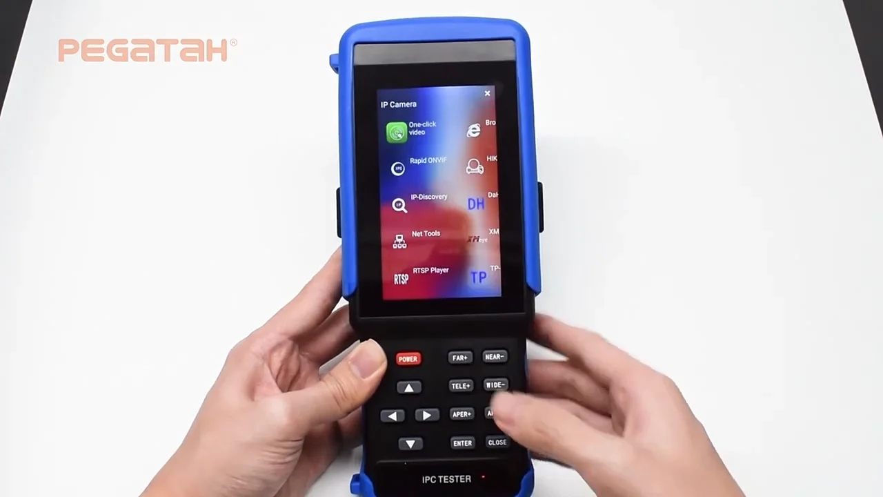 Ipc 9310 Plus 4.5 Inches Cctv Tester 3200mah 4k Ipc Poe Ahd Cvi Tvi ...