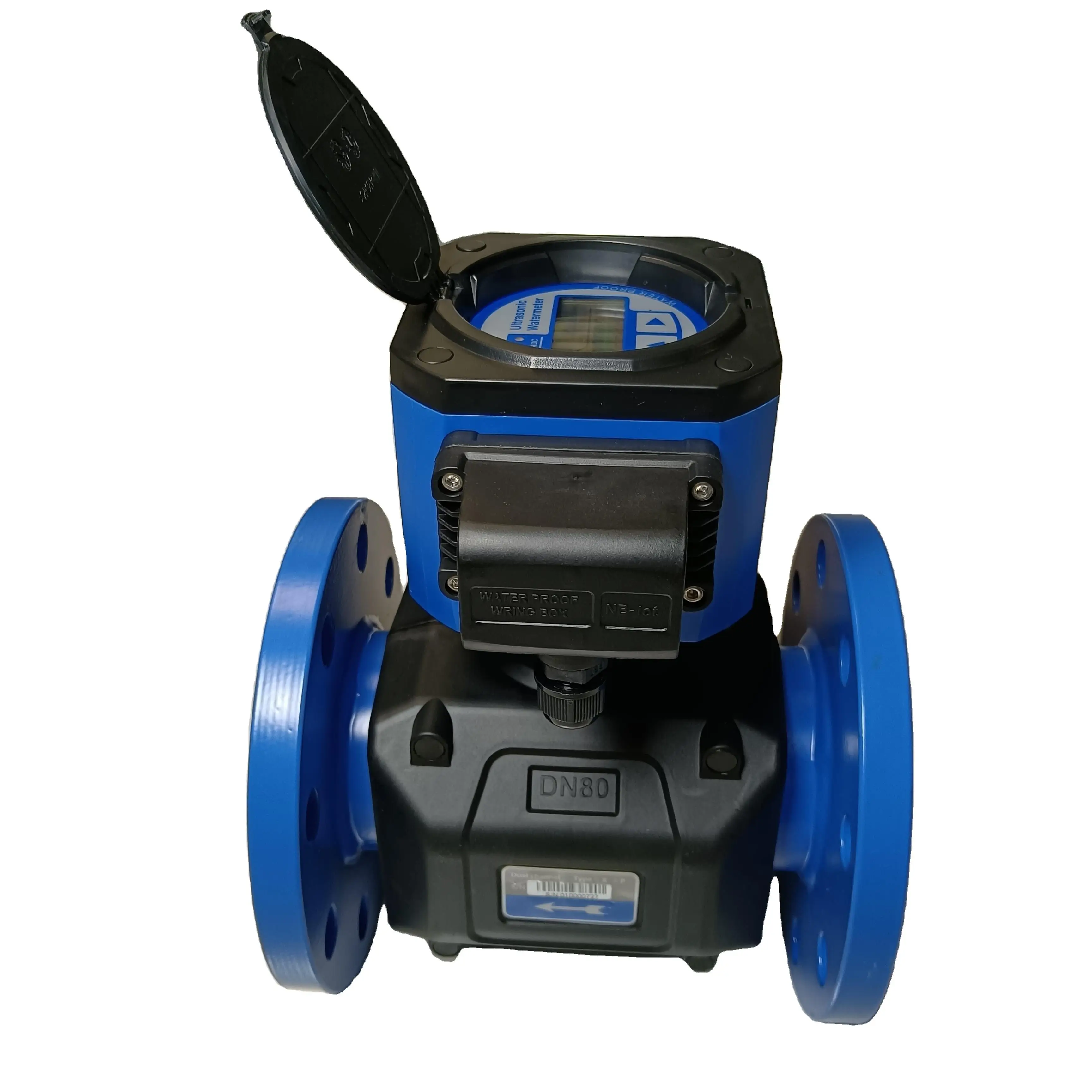 Taijia Dn40 Dual Power Supply Ultrasonic Water Meter - Buy Water Flow ...