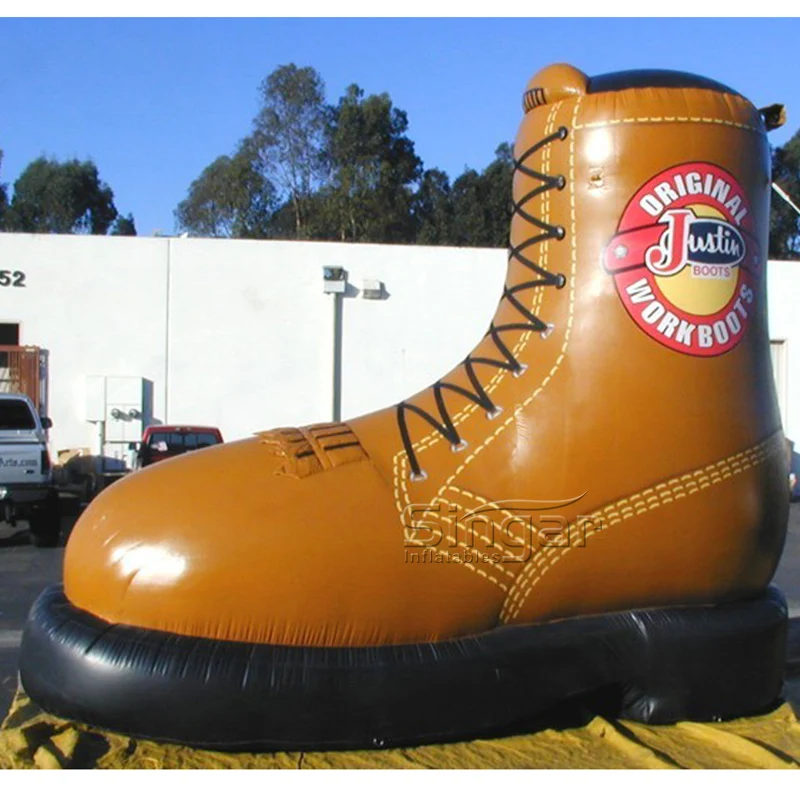 Giant Advertising Balloon Inflatable Custom Shape Giant Inflatable Boot ...