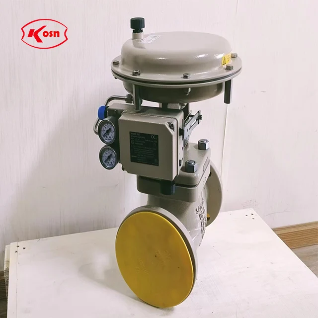 Samson 3241 Global Control Valve with 3271 Actuator & 4763 Pressure ...