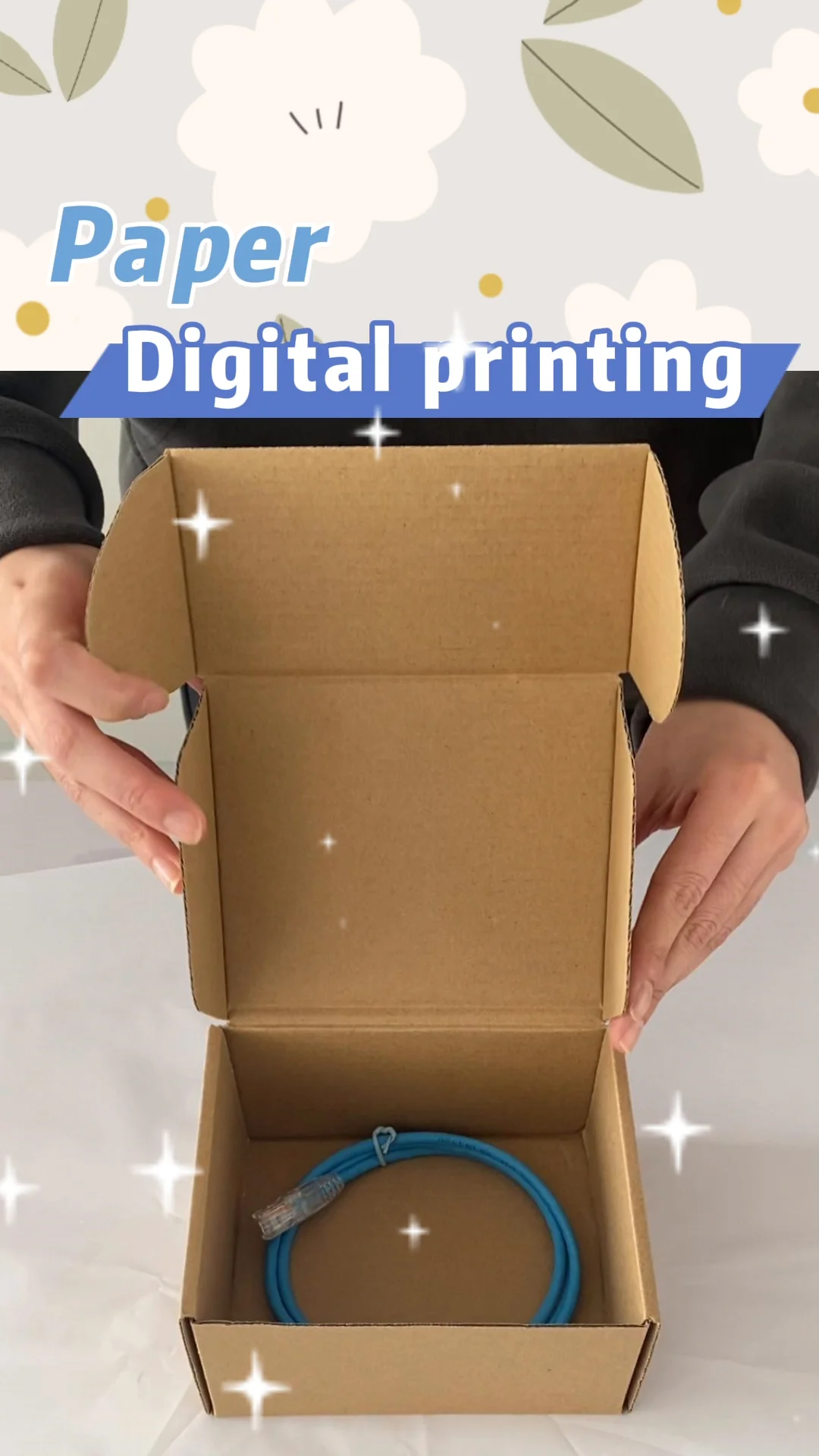 Luxury Corrugated Packaging Box Custom Printing Free Sample Kraft Paper ...