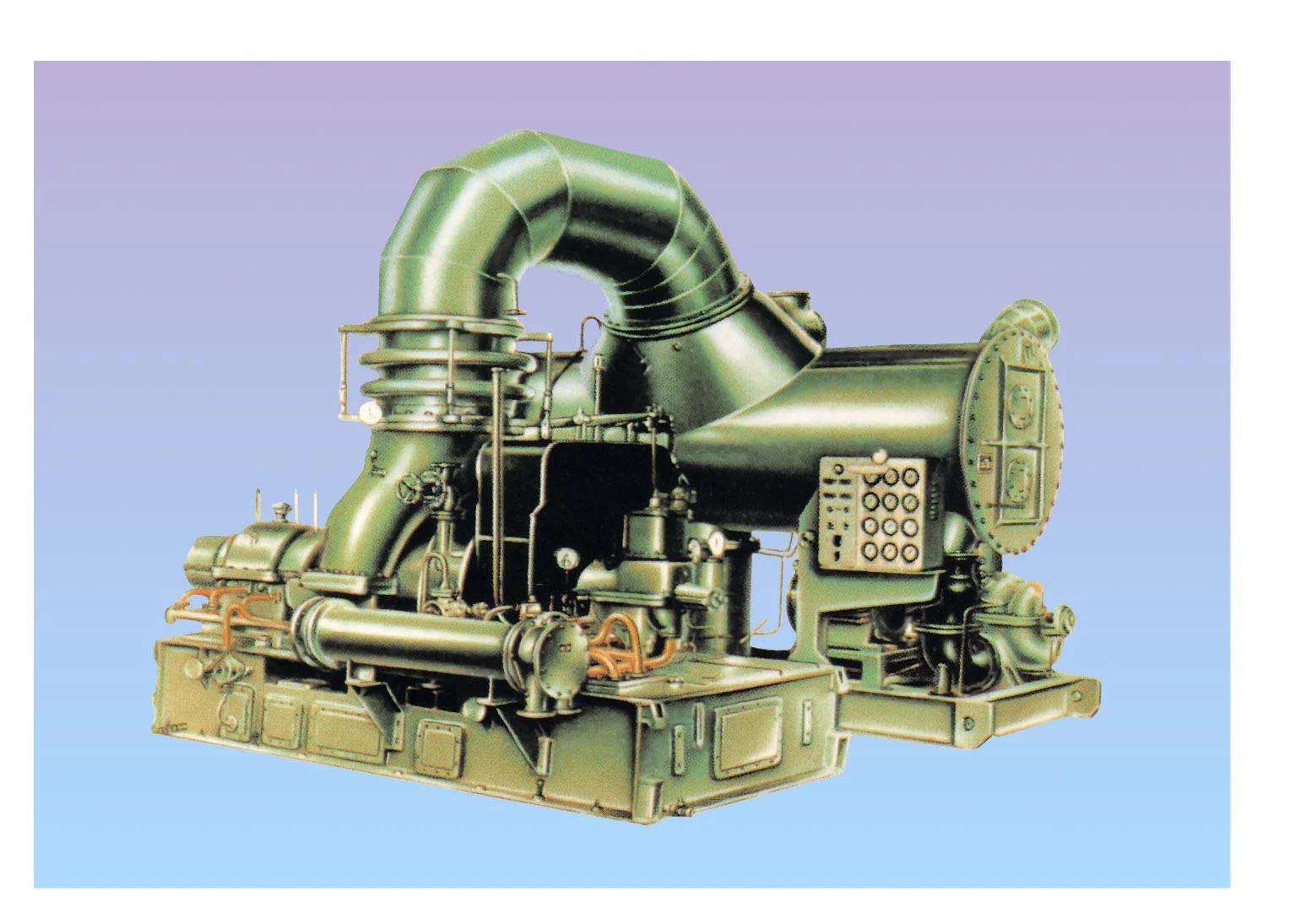 DTEC 2100 Low Pressure Steam Turbine 2100KW Small Steam Turbine for ...