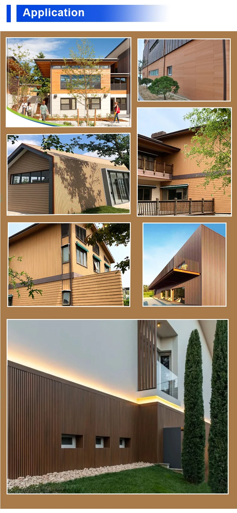 Modern Design Exterior Cladding Paneles De Pared Wpc Wall Panels - Buy ...