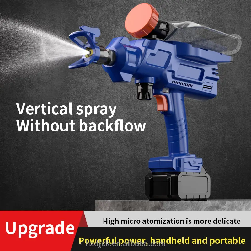 Lithium Battery High Voltage Airless Spray Machine Gun